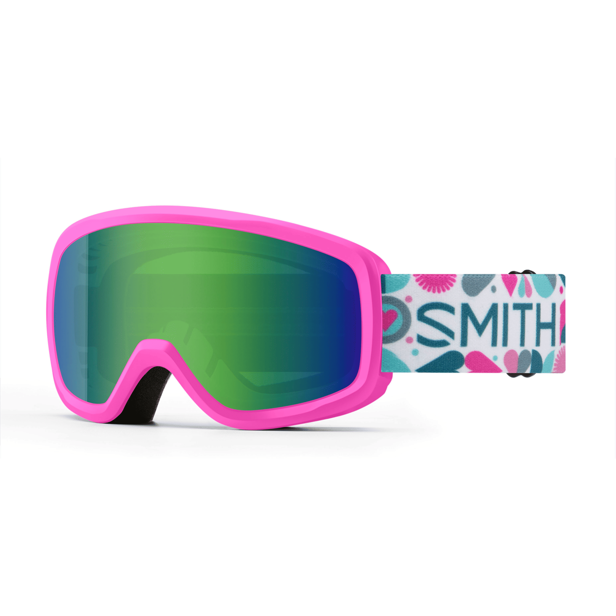 Smith Snowday Jr Kids Goggles - Vivid Pink Hearts – Funky Yeti